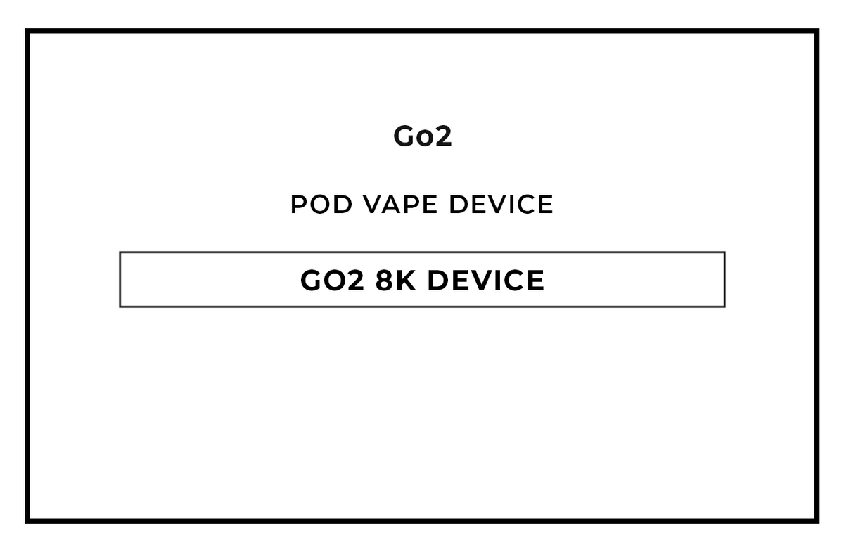 Go2 8K Pod Vape Device – VAPELAB