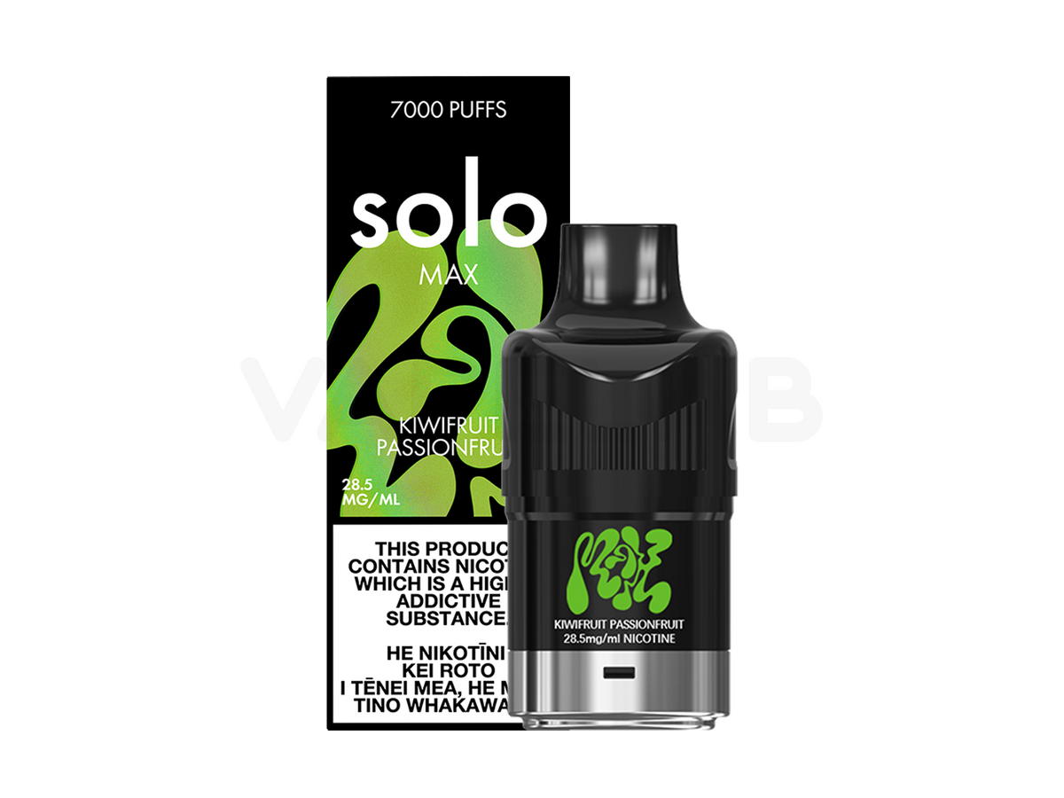 Solo MAX Pre-filled Replacement Pods | VAPELAB NZ Vape Shop